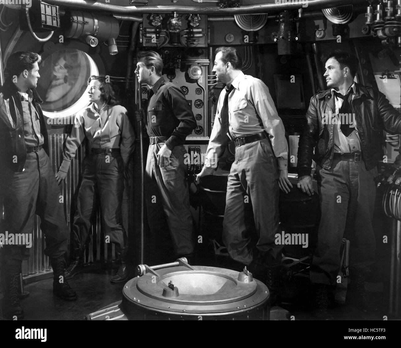 ROCKETSHIP X-M, Hugh O'Brian, Osa Massen, Lloyd Bridges, John Emery ...