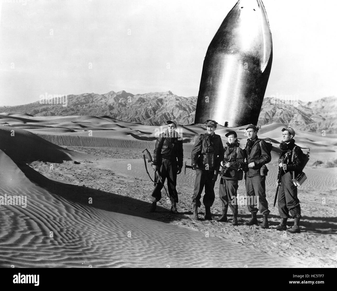 ROCKETSHIP X-M, Noah Beery Jr., John Emery, Osa Massen, Lloyd Bridges ...