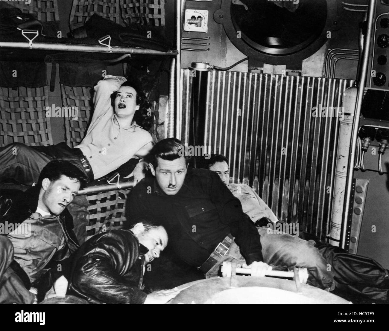 ROCKETSHIP X-M, Hugh O'Brian, Osa Massen, Noah Beery, Jr., Lloyd ...