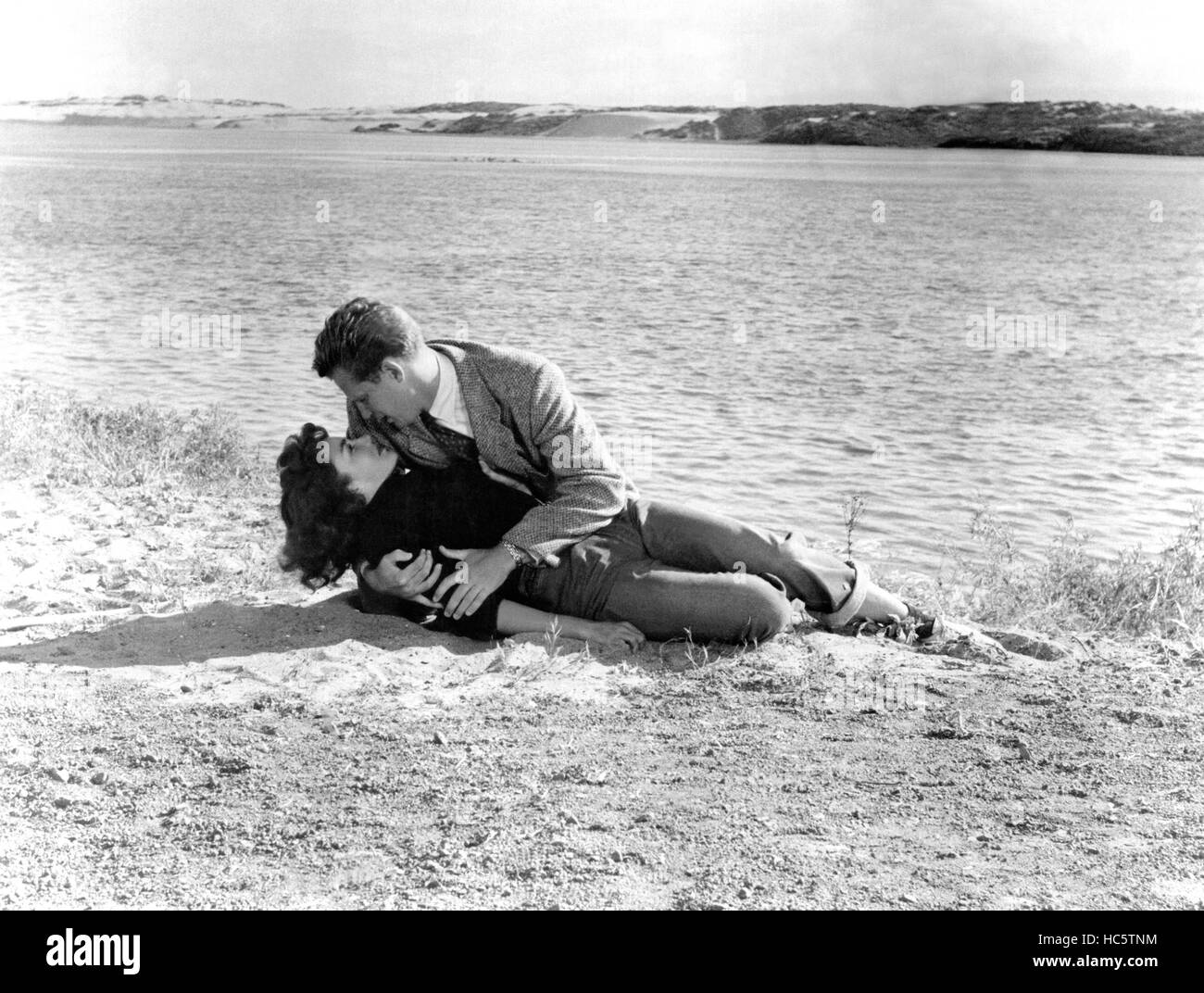 RUBY GENTRY, from top, Charlton Heston, Jennifer Jones, 1952, TM ...