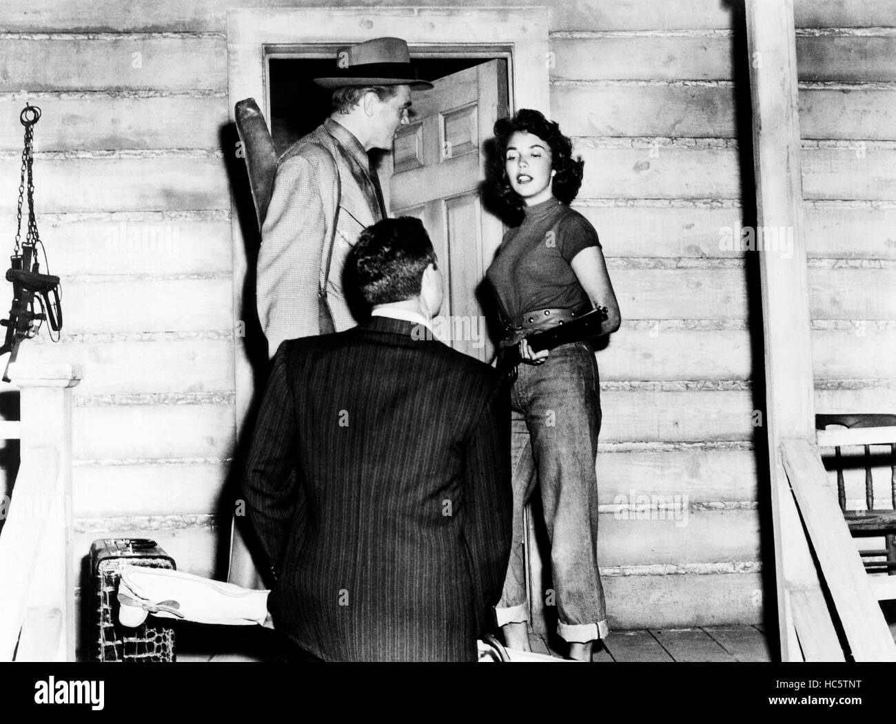 RUBY GENTRY, from left, Karl Malden, James Anderson, Jennifer Jones ...
