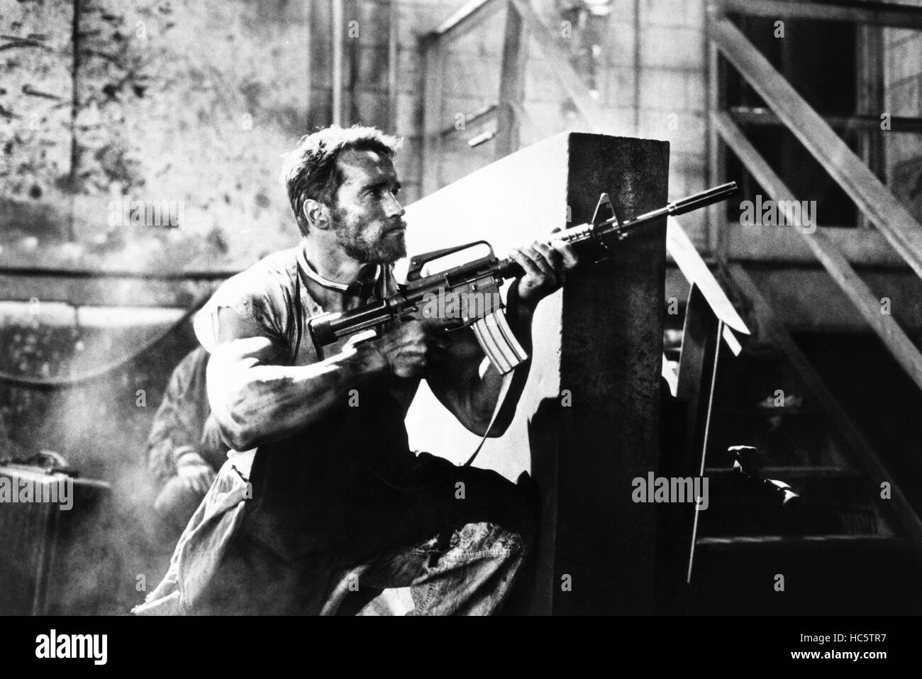 THE RUNNING MAN, Arnold Schwarzenegger, 1987, ©TriStar Pictures ...