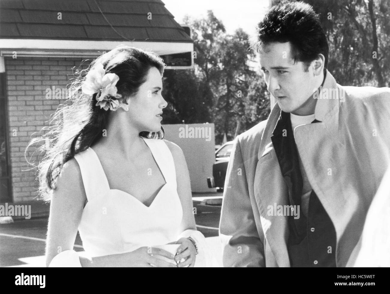 SAY ANYTHING, from left: Ione Skye, John Cusack, 1989. ©20th Century-Fox Film Corporation, TM ...