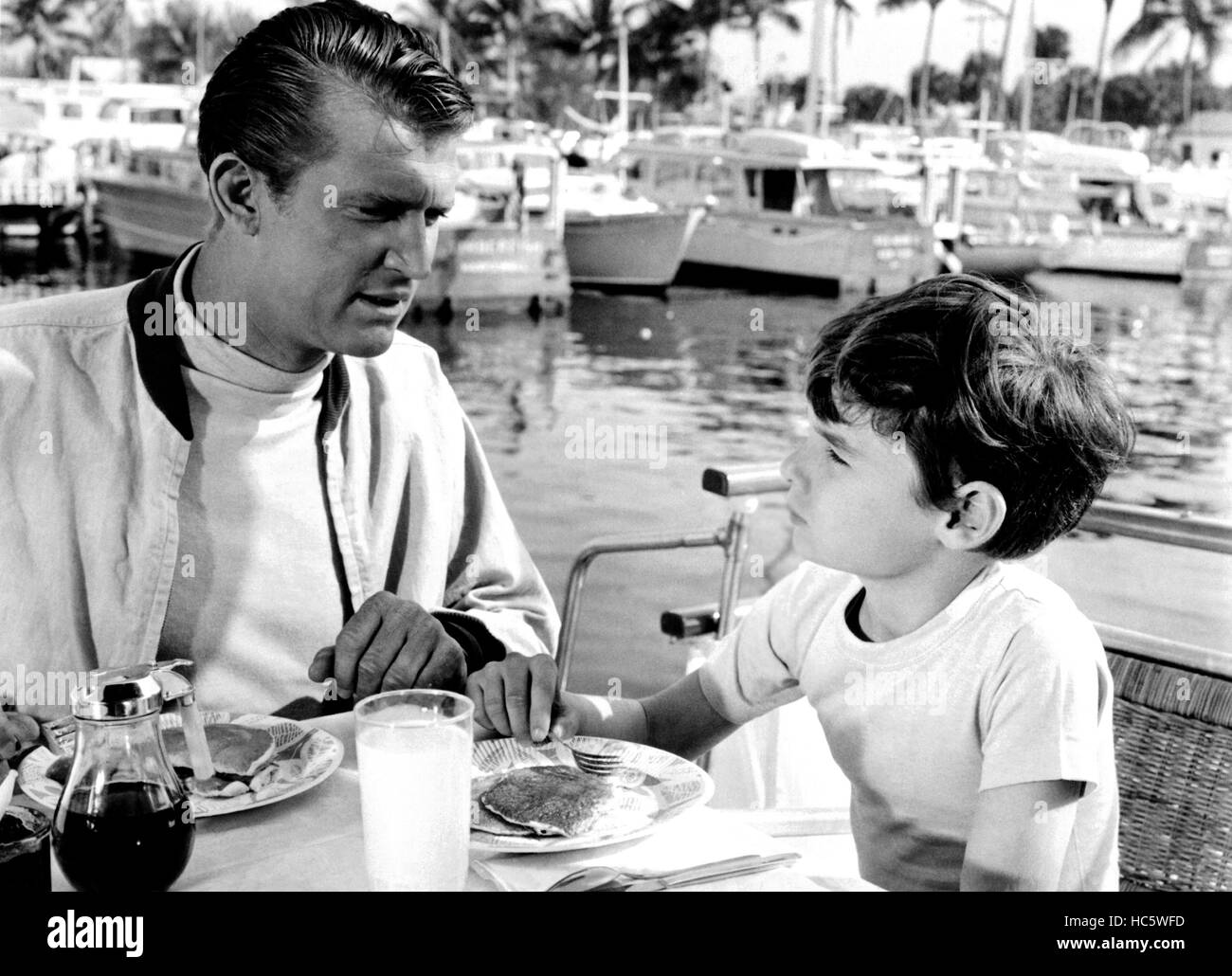 SAFE AT HOME!, from left, Don Collier, Bryan Russell, 1962 Stock Photo ...