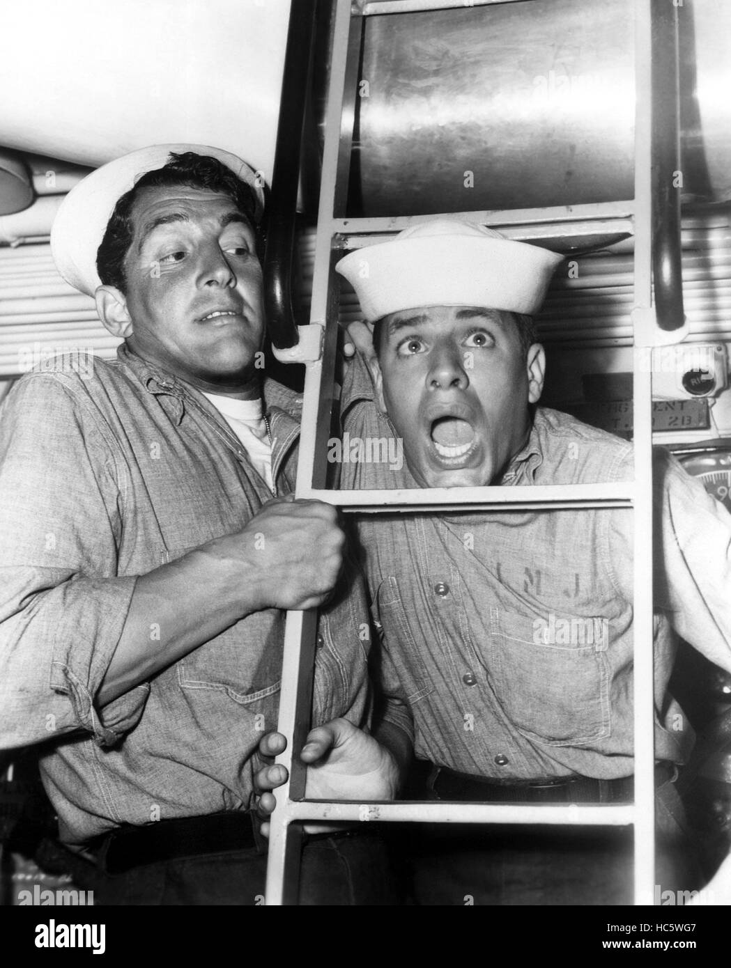 SAILOR BEWARE, Dean Martin and Jerry Lewis, 1952 Stock Photo - Alamy