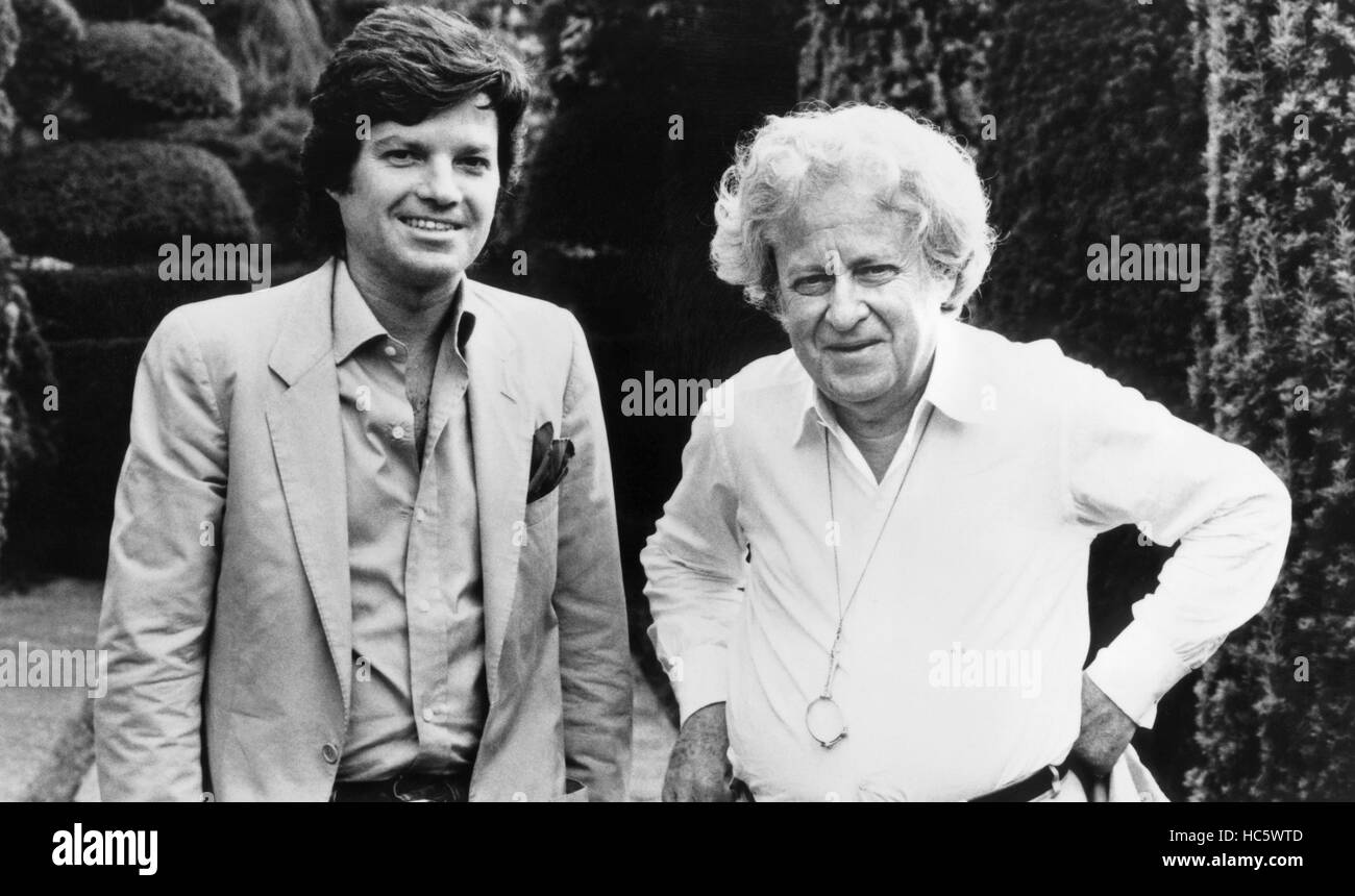 SANTA CLAUS: THE MOVIE, producer Ilya Salkind with father Alexander ...