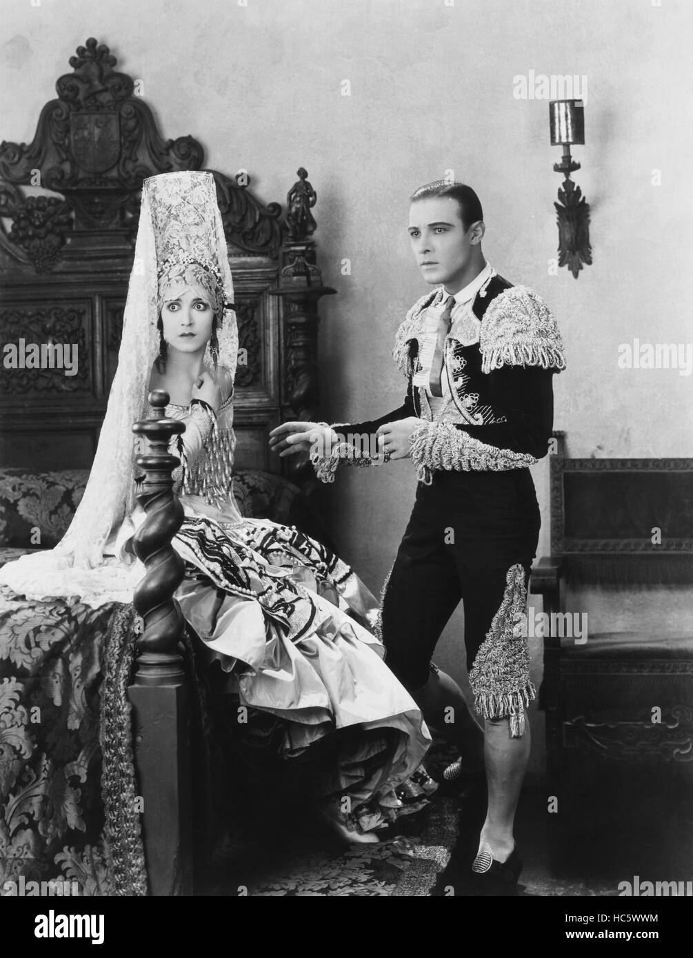 A SAINTED DEVIL, from left: Helena D'Algy, Rudolph Valentino, 1924 ...