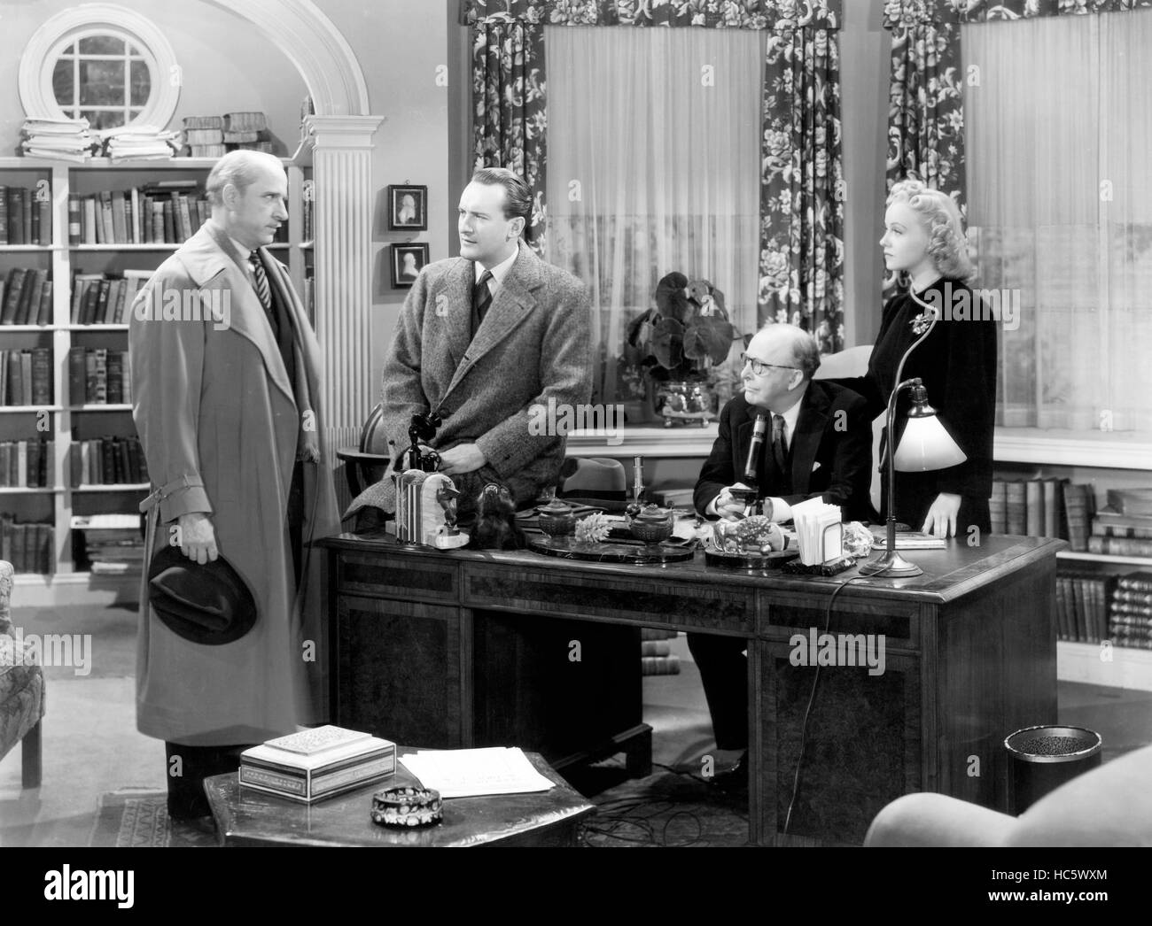 THE SAINT'S DOUBLE TROUBLE, Jonathan Hale, George Sanders, Thomas W ...