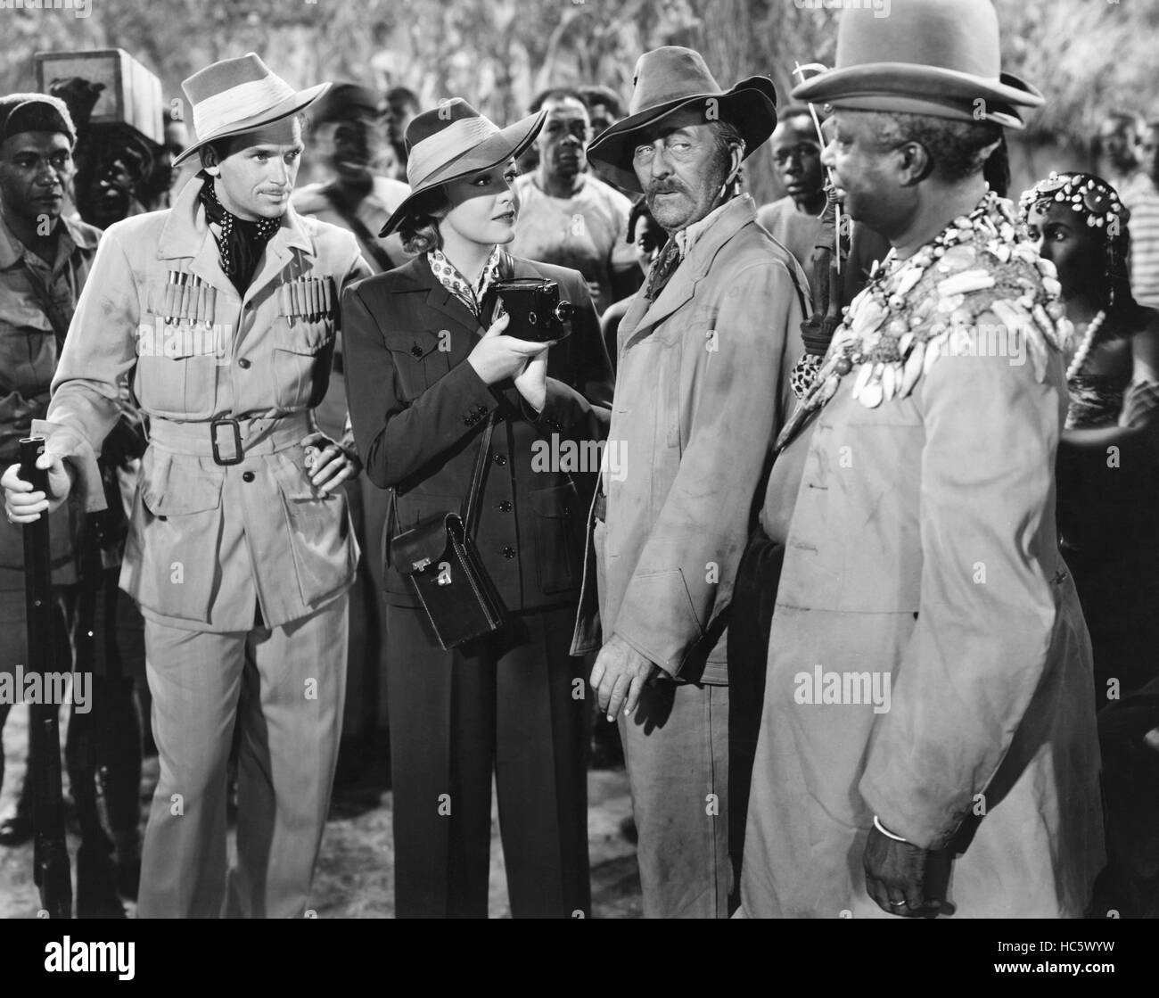 SAFARI, from left: Douglas Fairbanks Jr., Madeleine Carroll, Lynne ...