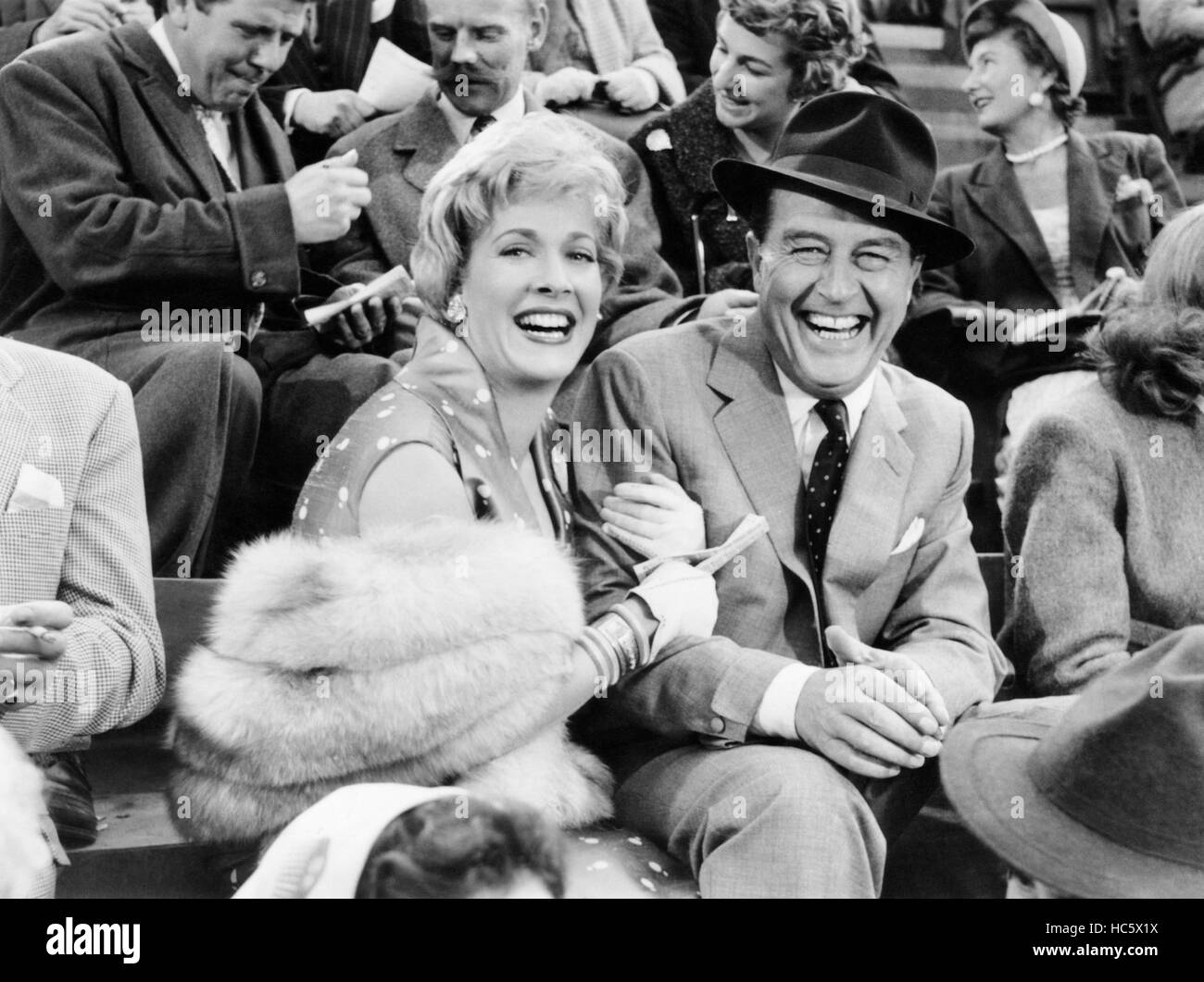 THE SAFECRACKER, Melissa Stribling, Ray Milland, 1958 Stock Photo - Alamy