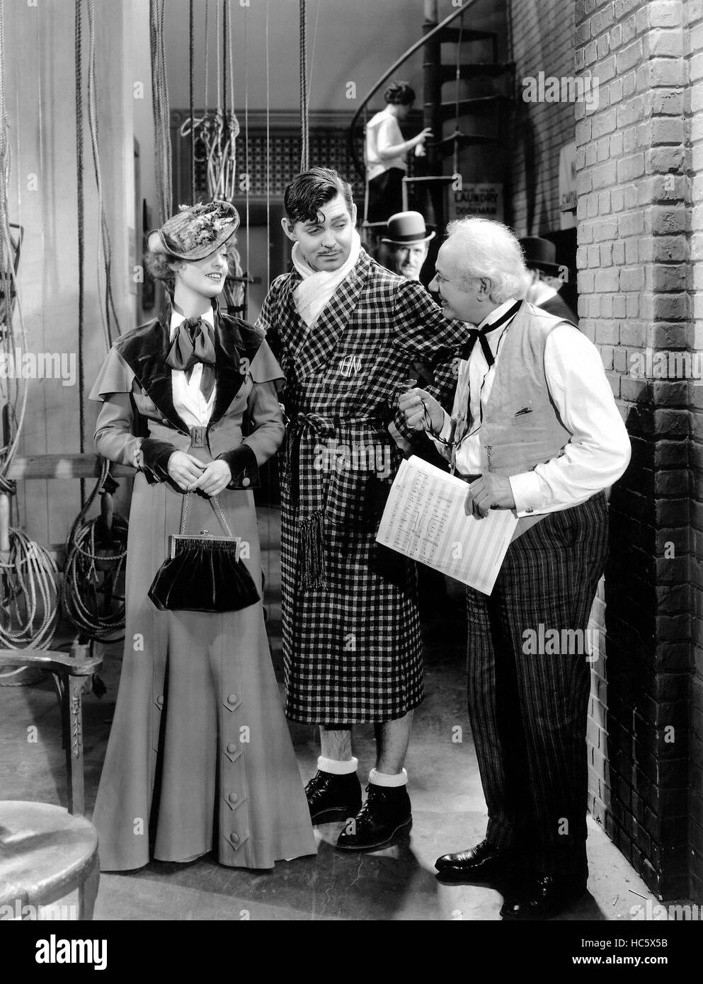 SAN FRANCISCO, Jeanette MacDonald, Clark Gable, Al Shean, 1936 Stock ...