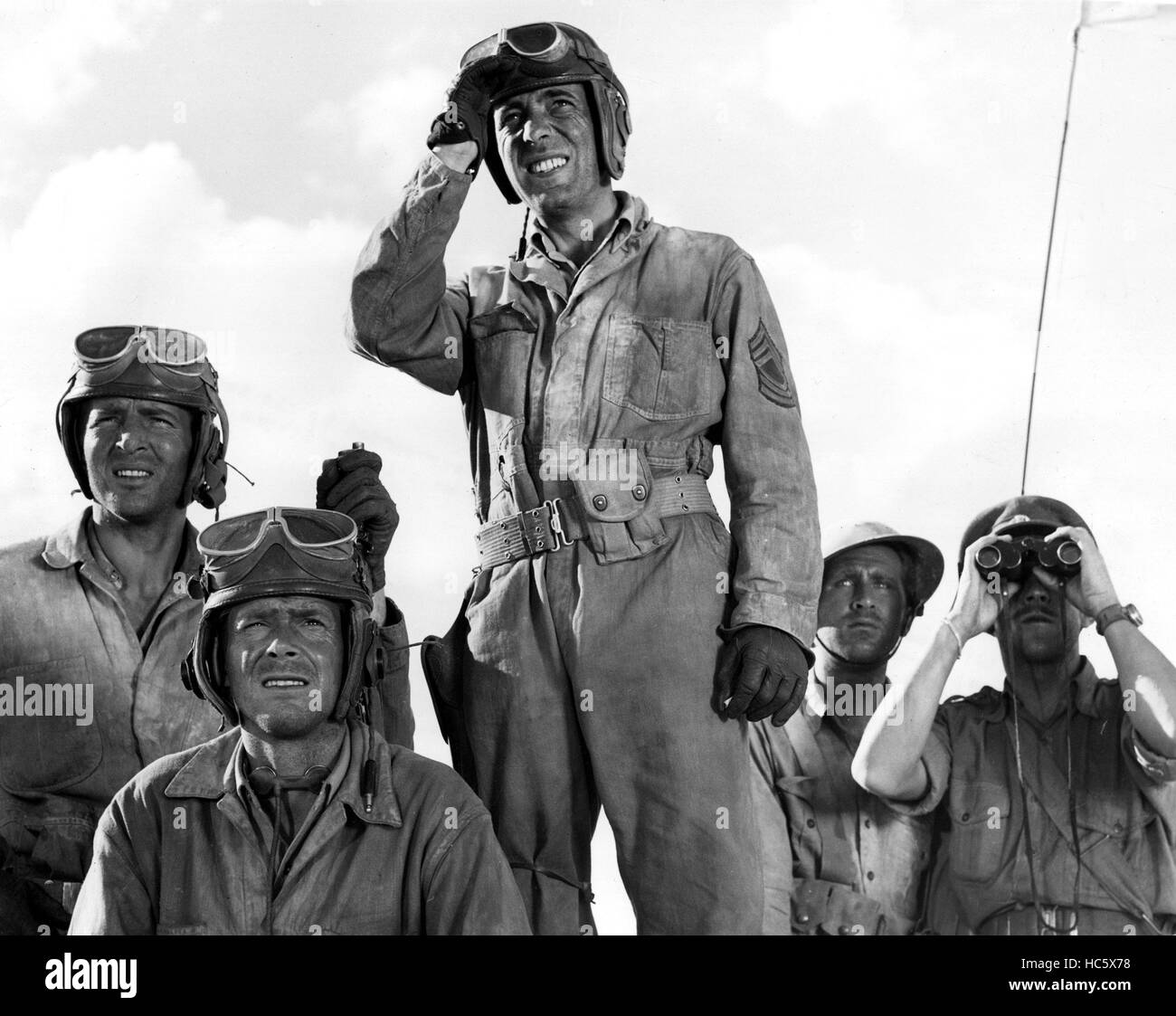 SAHARA, Bruce Bennett, Dan Duryea, Humphrey Bogart, Lloyd Bridges ...