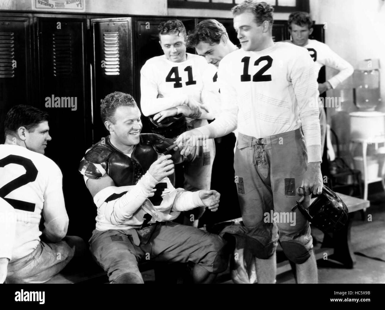 SATURDAY'S HEROES, pictured cast includes Frank Jenks, Van Heflin, 1937 ...