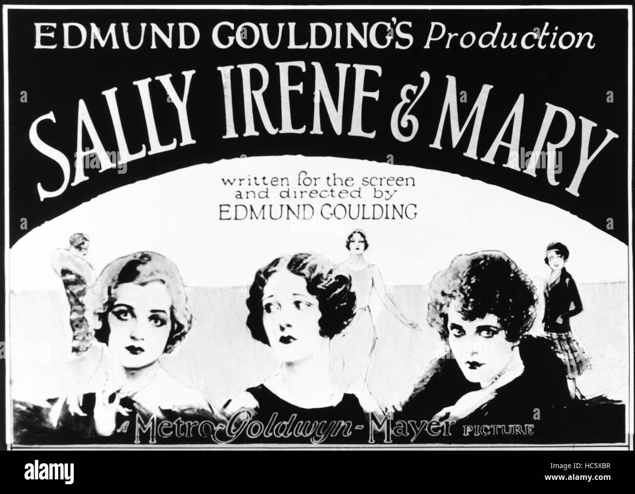SALLY, IRENE AND MARY, US lobbycard, from left: Constance Bennett, Joan ...