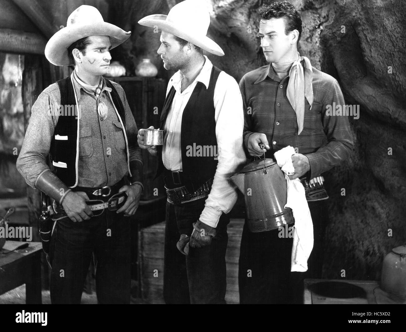 SAGEBRUSH TRAIL, Yakima Canutt, Lane Chandler, John Wayne, 1933 Stock ...