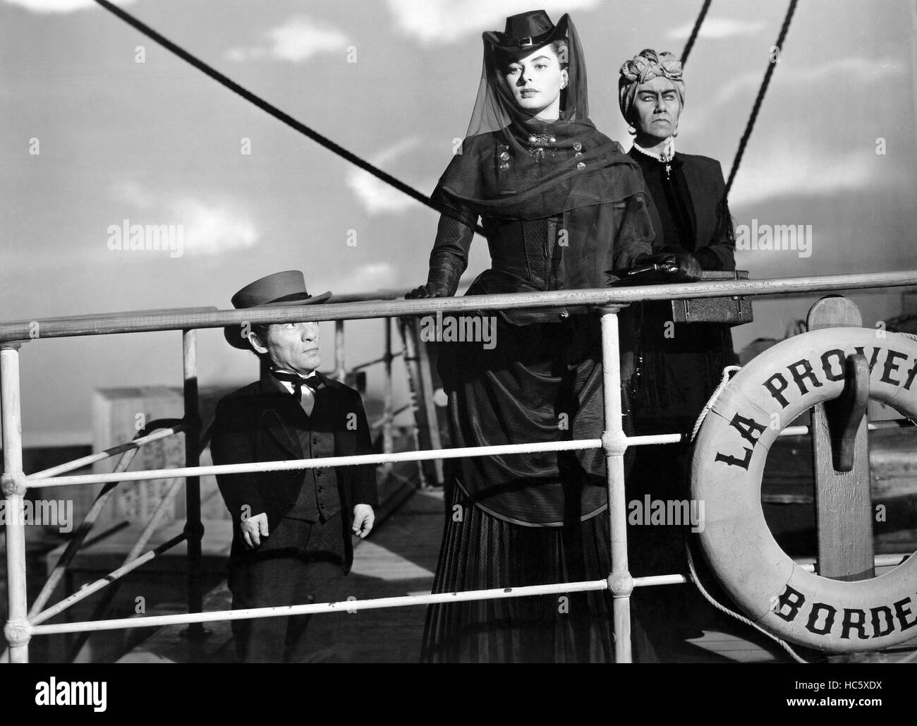 SARATOGA TRUNK, Jerry Austin, Ingrid Bergman, Flora Robson, 1945 Stock ...