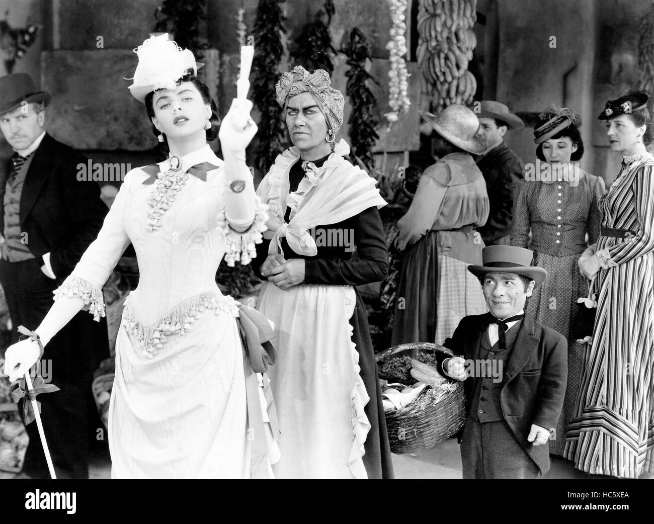 SARATOGA TRUNK, from left, Ingrid Bergman, Flora Robson, Jerry Austin ...