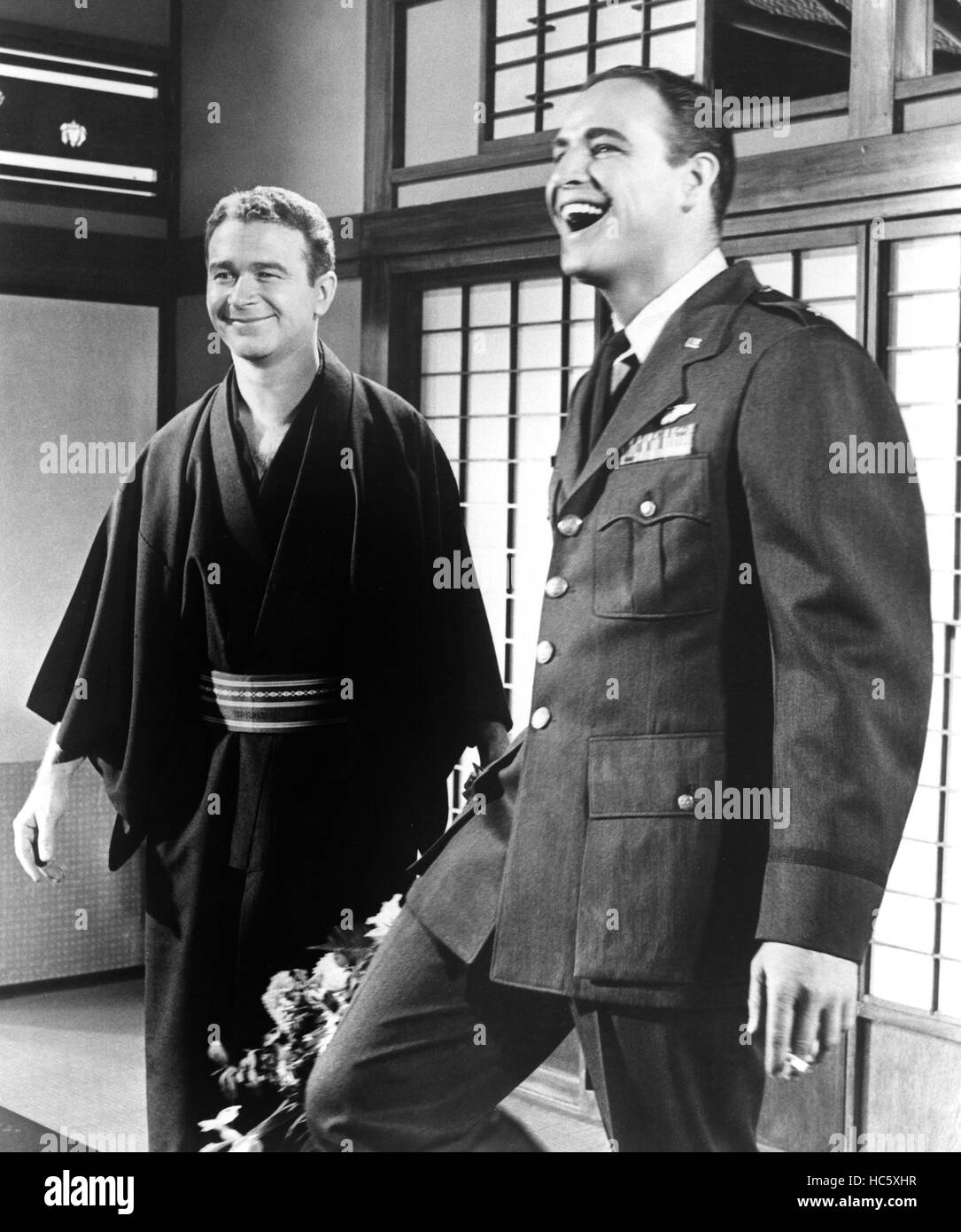 SAYONARA, Red Buttons, Marlon Brando, 1957 Stock Photo - Alamy