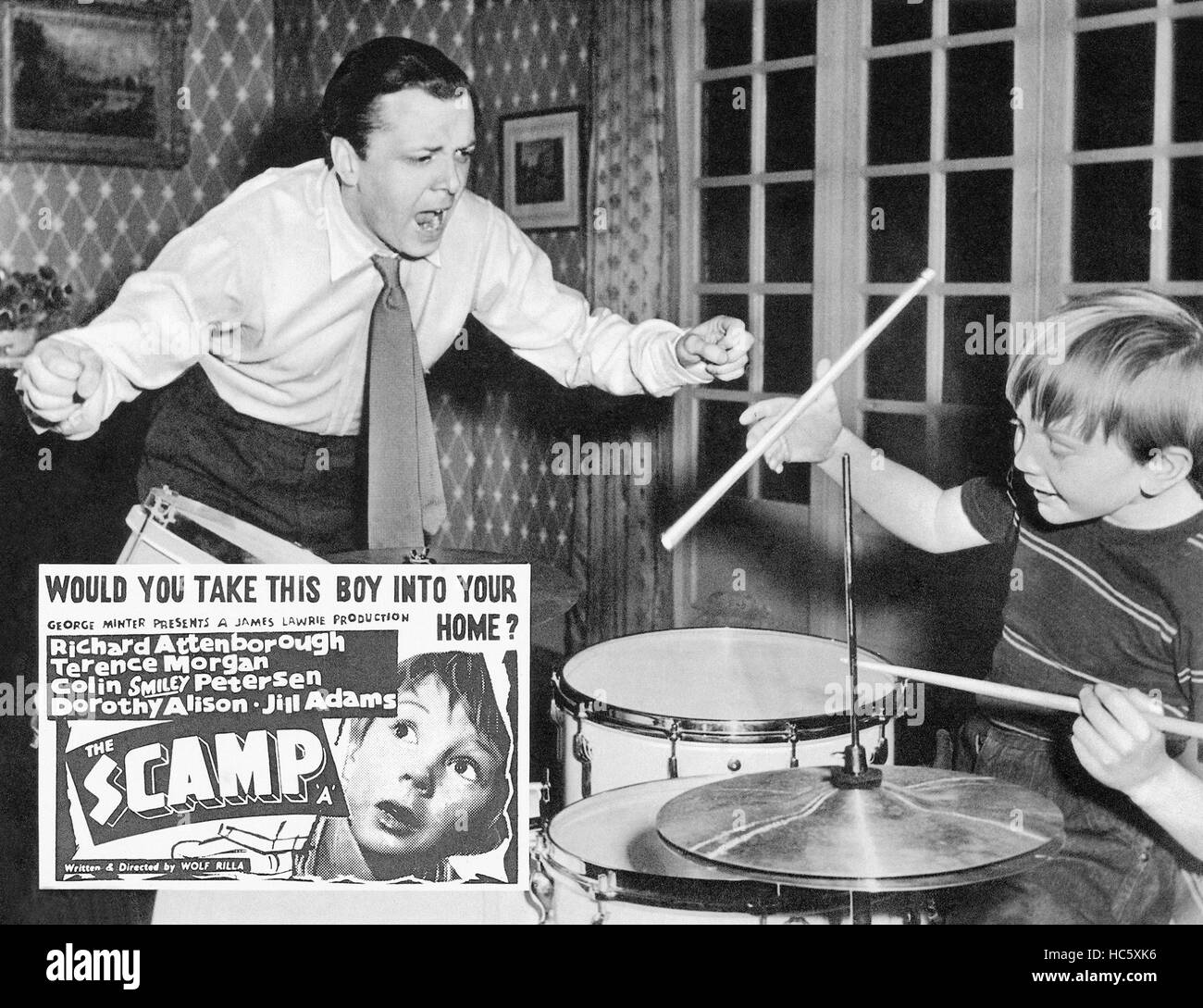 THE SCAMP, (aka STRANGE AFFECTION), from left: Richard Attenborough ...