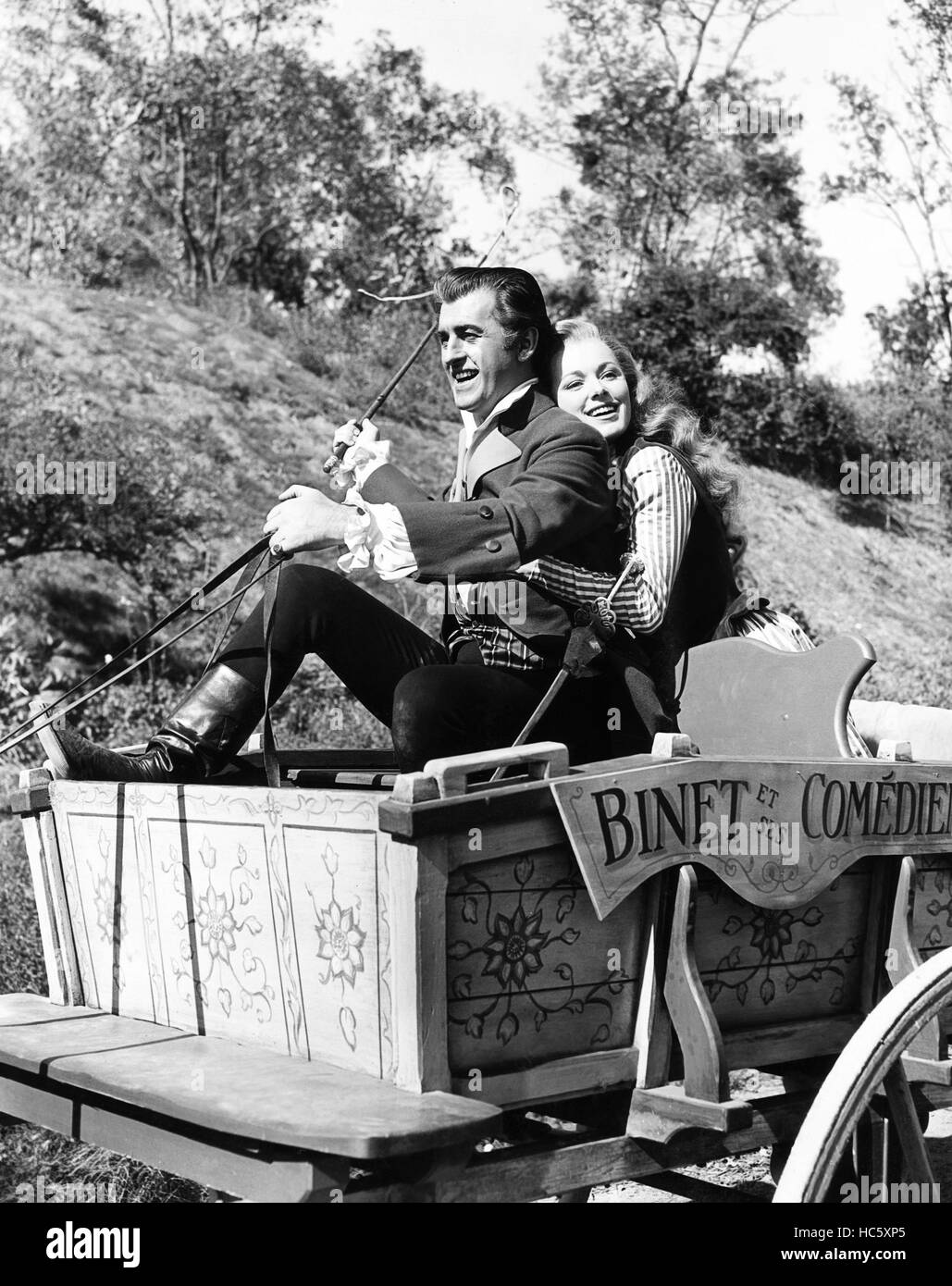SCARAMOUCHE, from left: Stewart Granger, Eleanor Parker, 1952 Stock ...