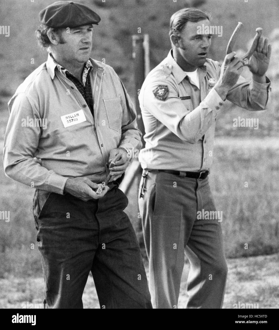 SCARECROW, Gene Hackman, Richard Hackman, on-set, 1973 Stock Photo - Alamy