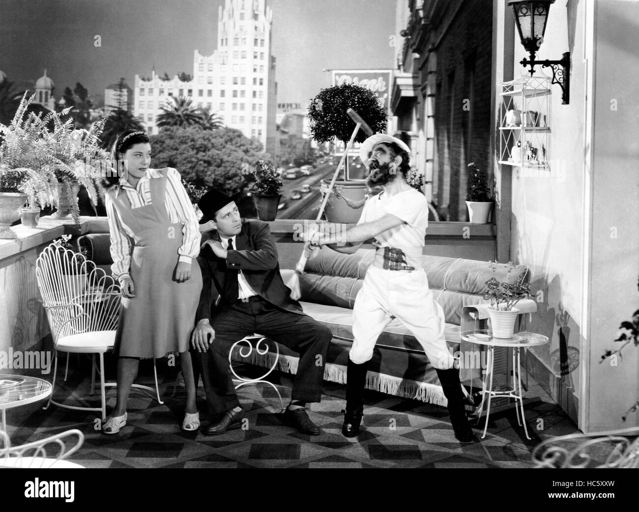 SCATTERBRAIN, from left, Judy Canova, Eddie Foy, Jr., Emmett Lynn, 1940 Stock Photo - Alamy