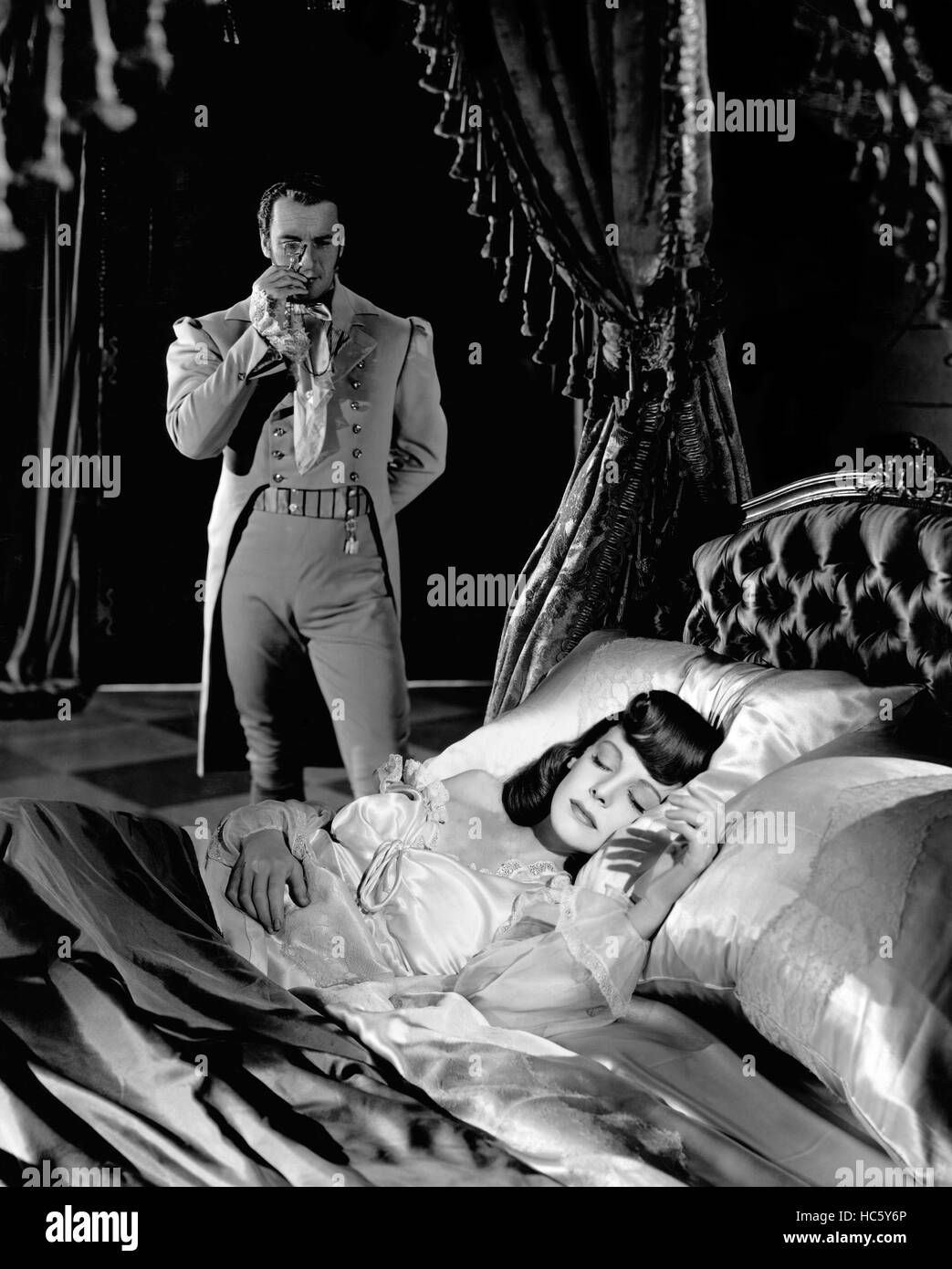 A SCANDAL IN PARIS, George Sanders, Signe Hasso, 1946 Stock Photo - Alamy