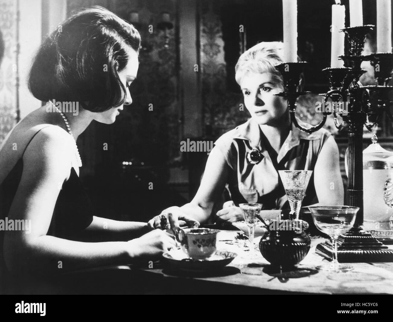 SCREAM OF FEAR, from left: Susan Strasberg, Ann Todd, 1961 Stock Photo ...