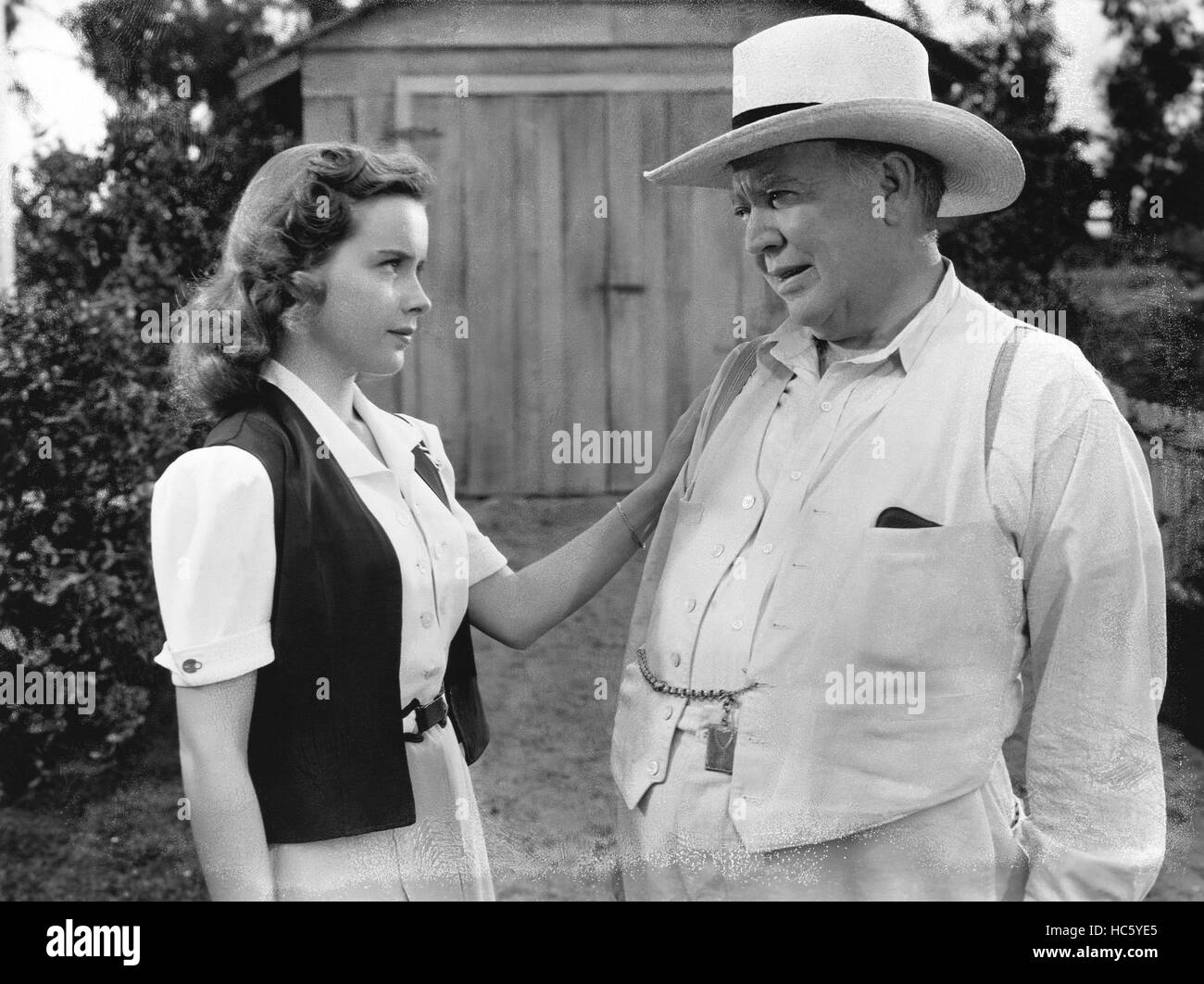 SCATTERGOOD PULLS THE STRINGS, from left, Susan Peters, Guy Kibbee, (as ...