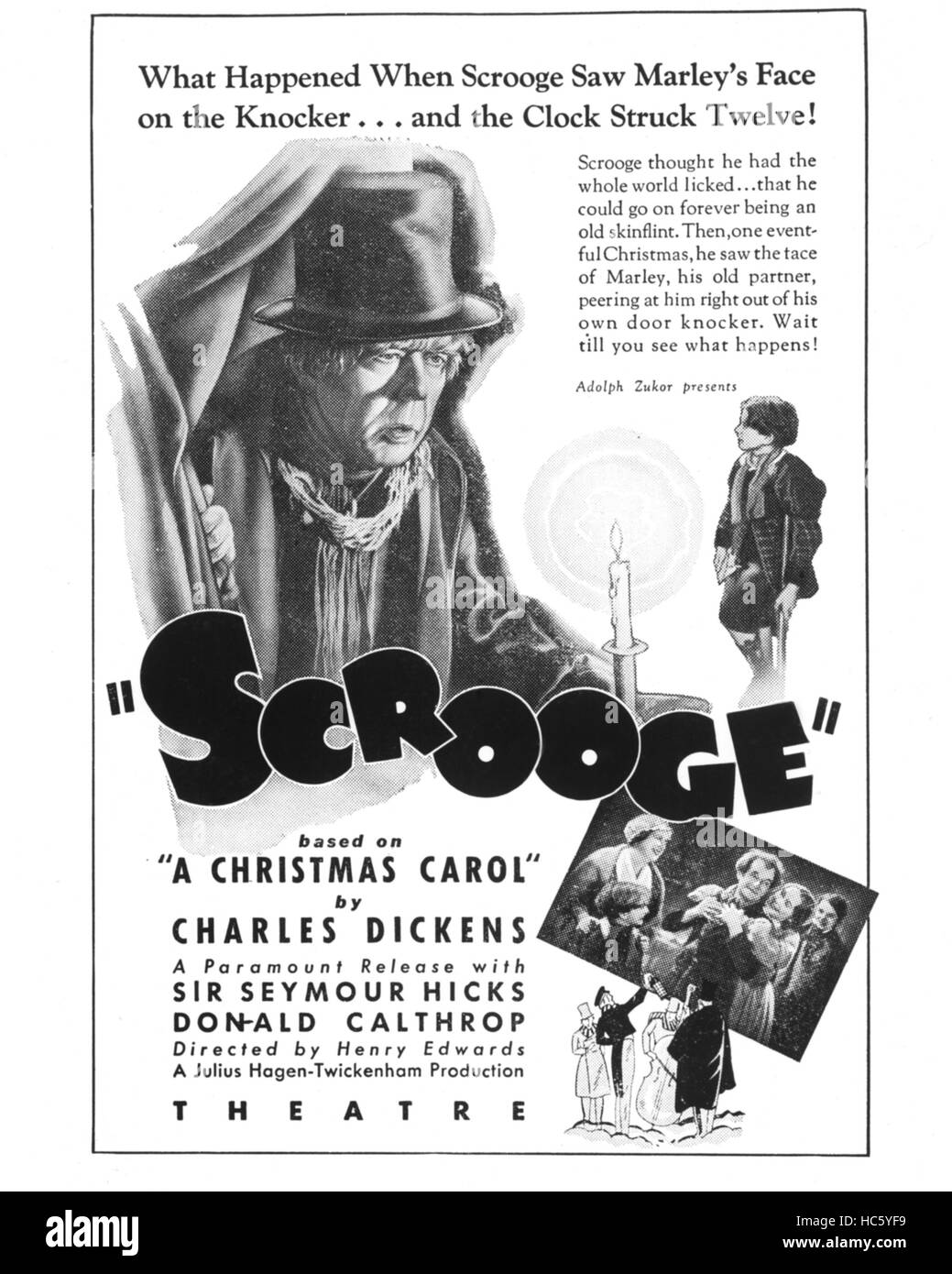 Scrooge Poster 1935