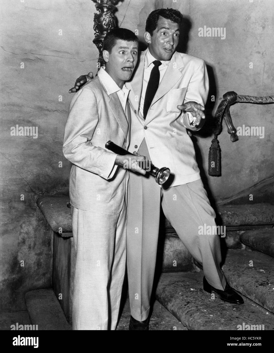 SCARED STIFF, from left: Jerry Lewis, Dean Martin, 1953 Stock Photo - Alamy