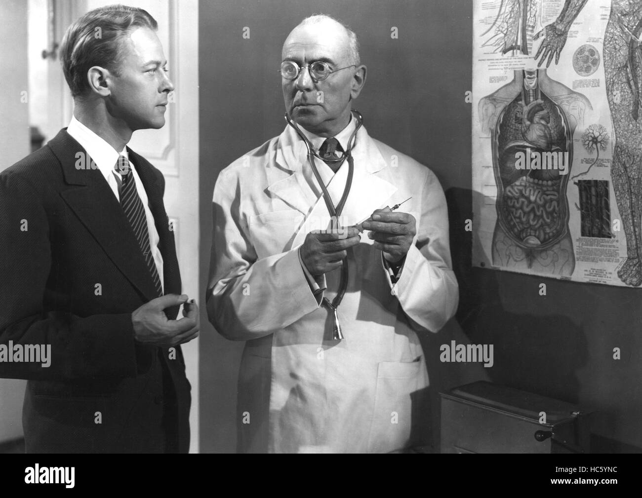 SCARED TO DEATH, George Zucco, 1947 Stock Photo - Alamy