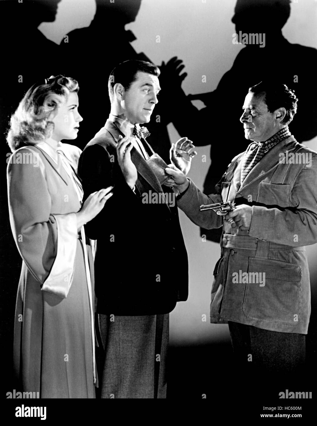 SEVEN KEYS TO BALDPATE, l-r: Jacqueline White, Phillip Terry, Eduardo ...