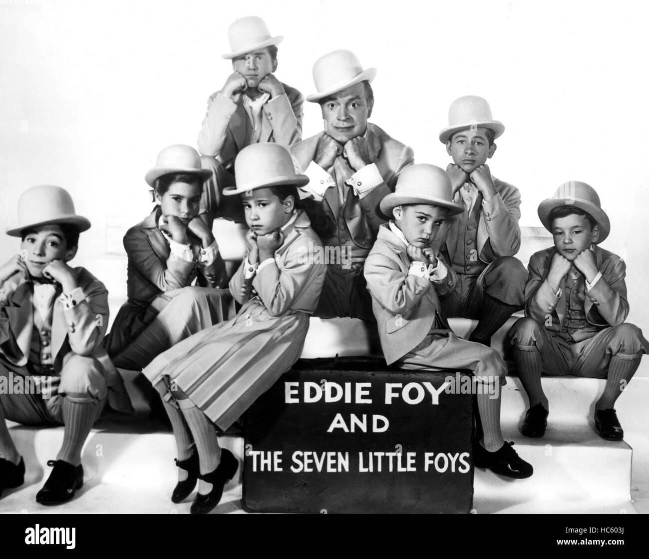 THE SEVEN LITTLE FOYS, Billy Gray, Bob Hope, depicting the Foy Family ...