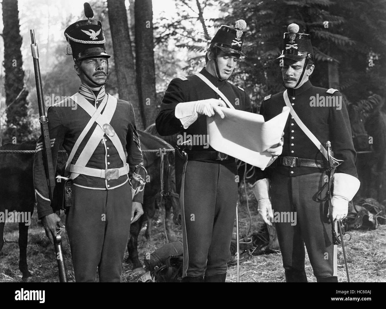 SEMINOLE, Lee Marvin, Rock Hudson, Richard Carlson, 1953 Stock Photo ...