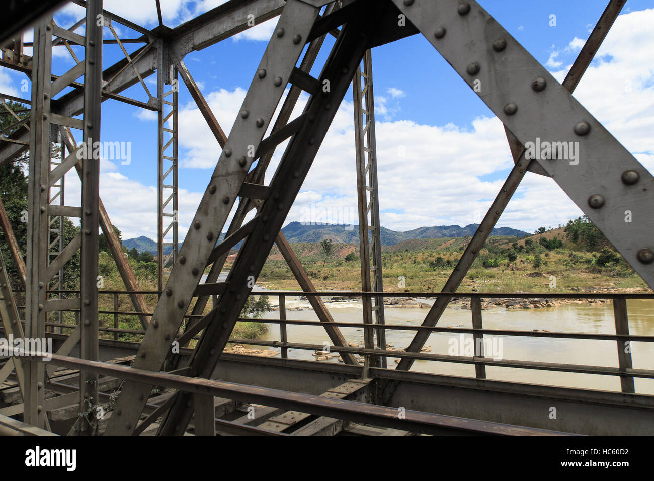 River Bridge, Madagascar Stock Photo - Alamy