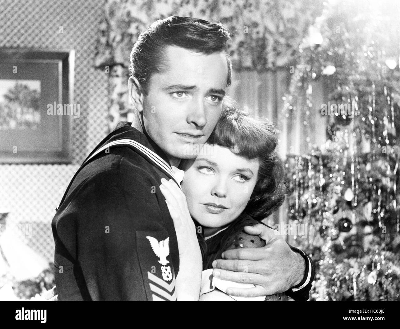 SEA OF LOST SHIPS, from left: John Derek, Wanda Hendrix, 1953 Stock ...