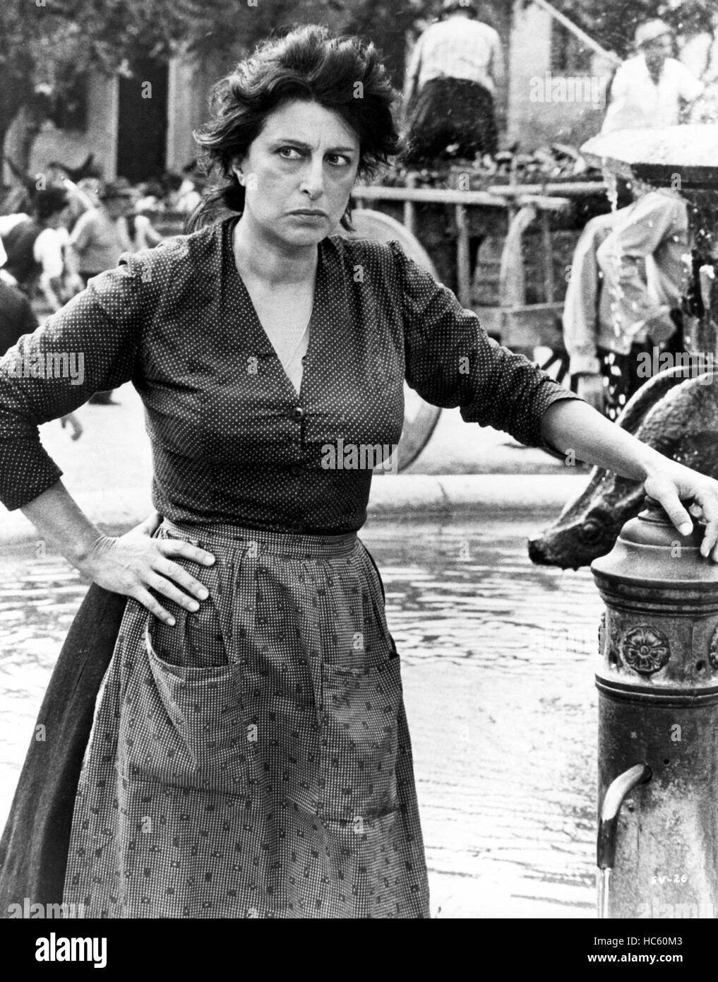 THE SECRET OF SANTA VITTORIA, Anna Magnani, 1969 Stock Photo - Alamy