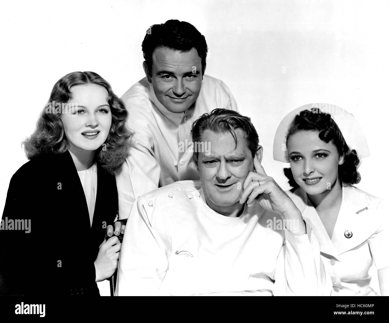 THE SECRET OF DR. KILDARE, Helen Gilbert, Lew Ayres, Lionel Barrymore, Laraine Day, 1939 Stock ...