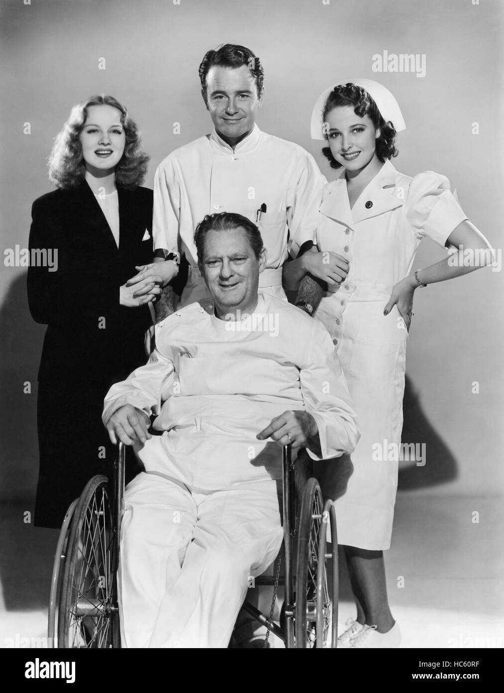 THE SECRET OF DR. KILDARE, Helen Gilbert, Lew Ayres, Lionel Barrymore, Laraine Day, 1939 Stock ...