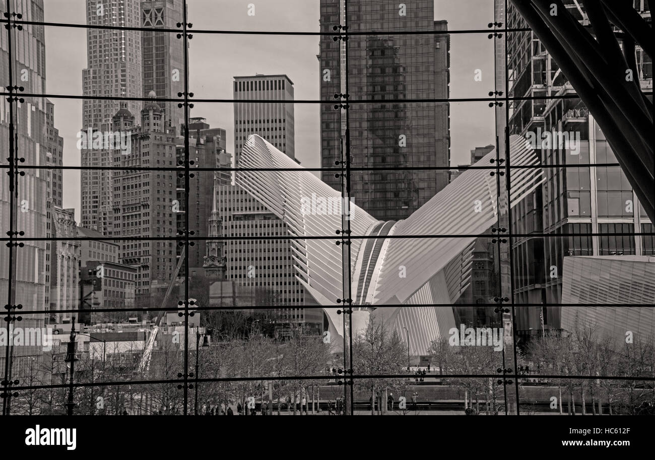 WTC Transit Hub Stock Photo - Alamy