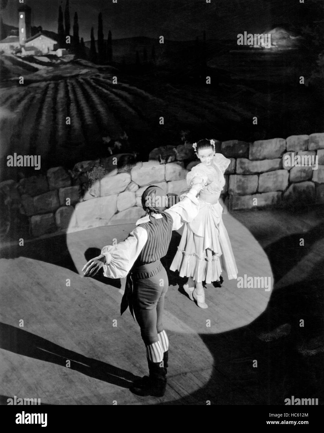 THE SECRET PEOPLE, Audrey Hepburn, (right), 1952 Stock Photo - Alamy