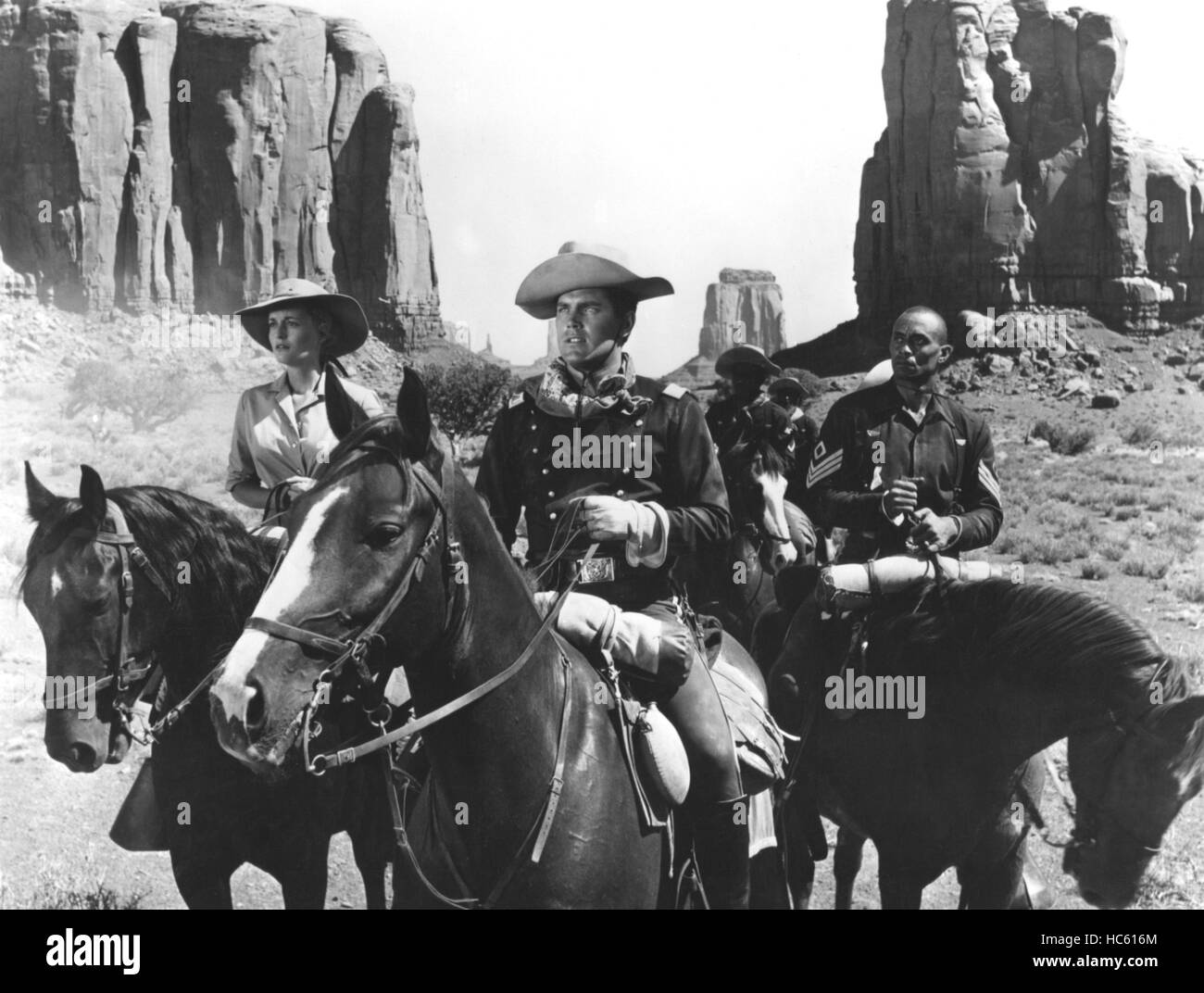 SERGEANT RUTLEDGE, Constance Towers, Jeffrey Hunter, Woody Strode, 1960 ...