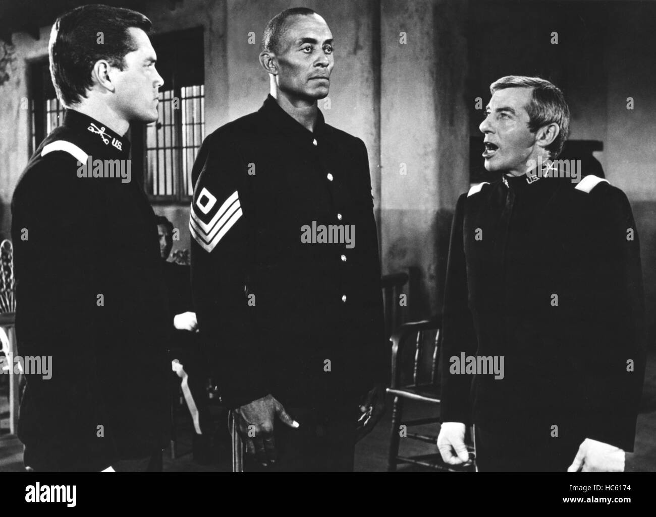 SERGEANT RUTLEDGE, Jeffrey Hunter, Woody Strode, 1960 Stock Photo - Alamy