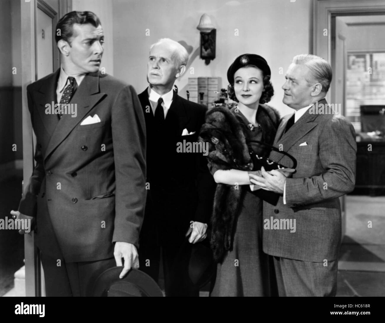 THE SECRET SEVEN, from left: Bruce Bennett, Howard C. Hickman, Florence ...