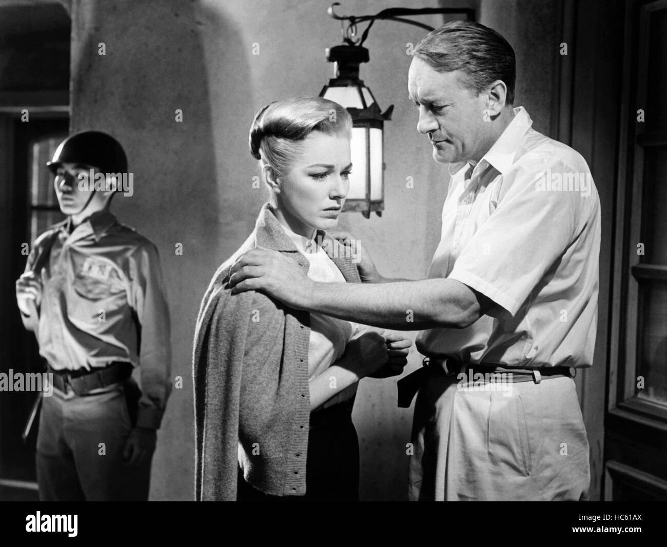 THE SEVENTH SIN, from left, Eleanor Parker, George Sanders, 1957 Stock ...
