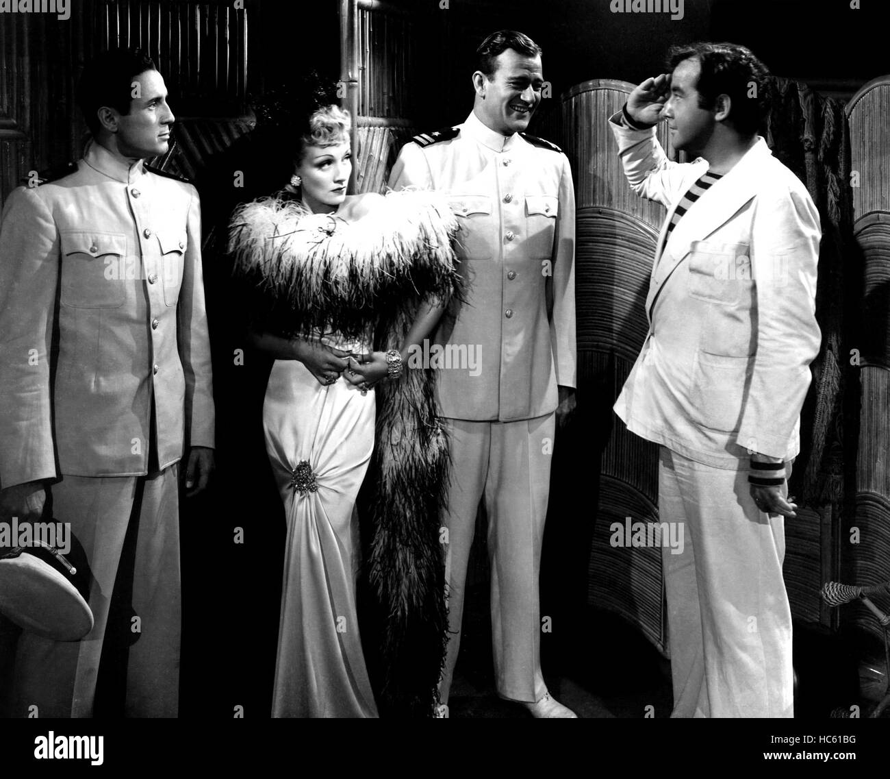 SEVEN SINNERS, William Bakewell, Marlene Dietrich, John Wayne ...