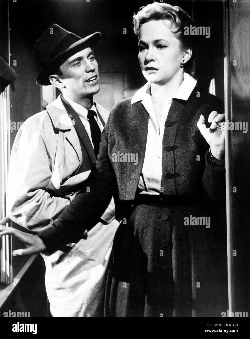 SHORT CUT TO HELL, from left, Robert Ivers, Georgann Johnson, 1957 ...