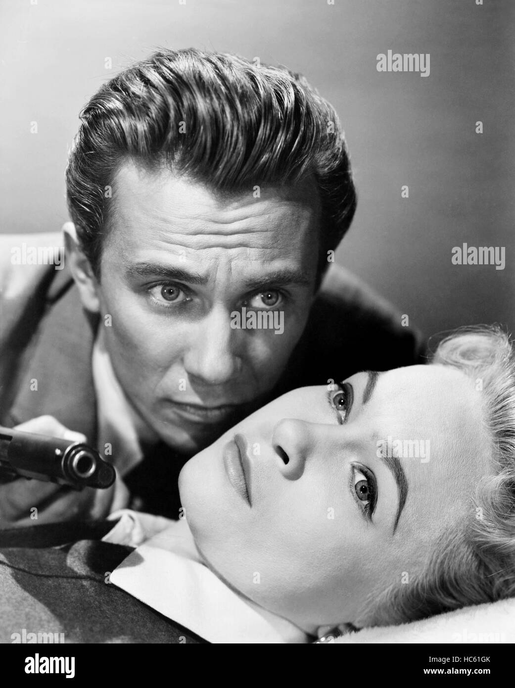 SHORT CUT TO HELL, from left, Robert Ivers, Georgann Johnson, 1957 ...