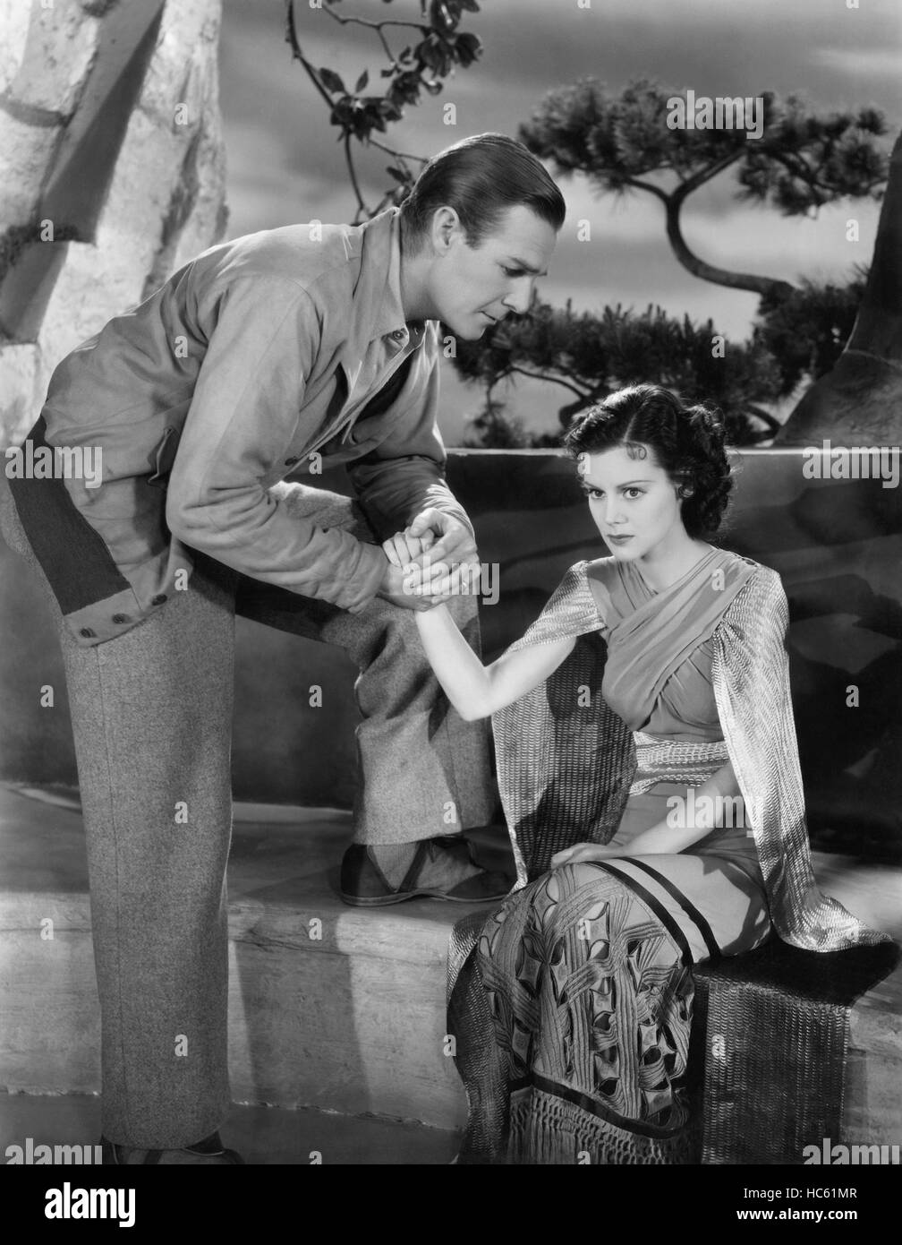SHE, Randolph Scott, Helen Mack, 1935 Stock Photo - Alamy